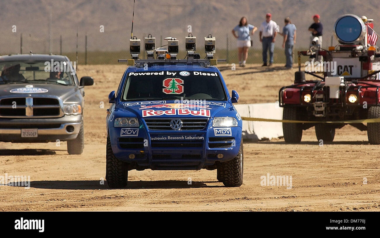 October 7, 2005; Primm, NV, USA; ROADRUNNER, the autonomous robotic ...