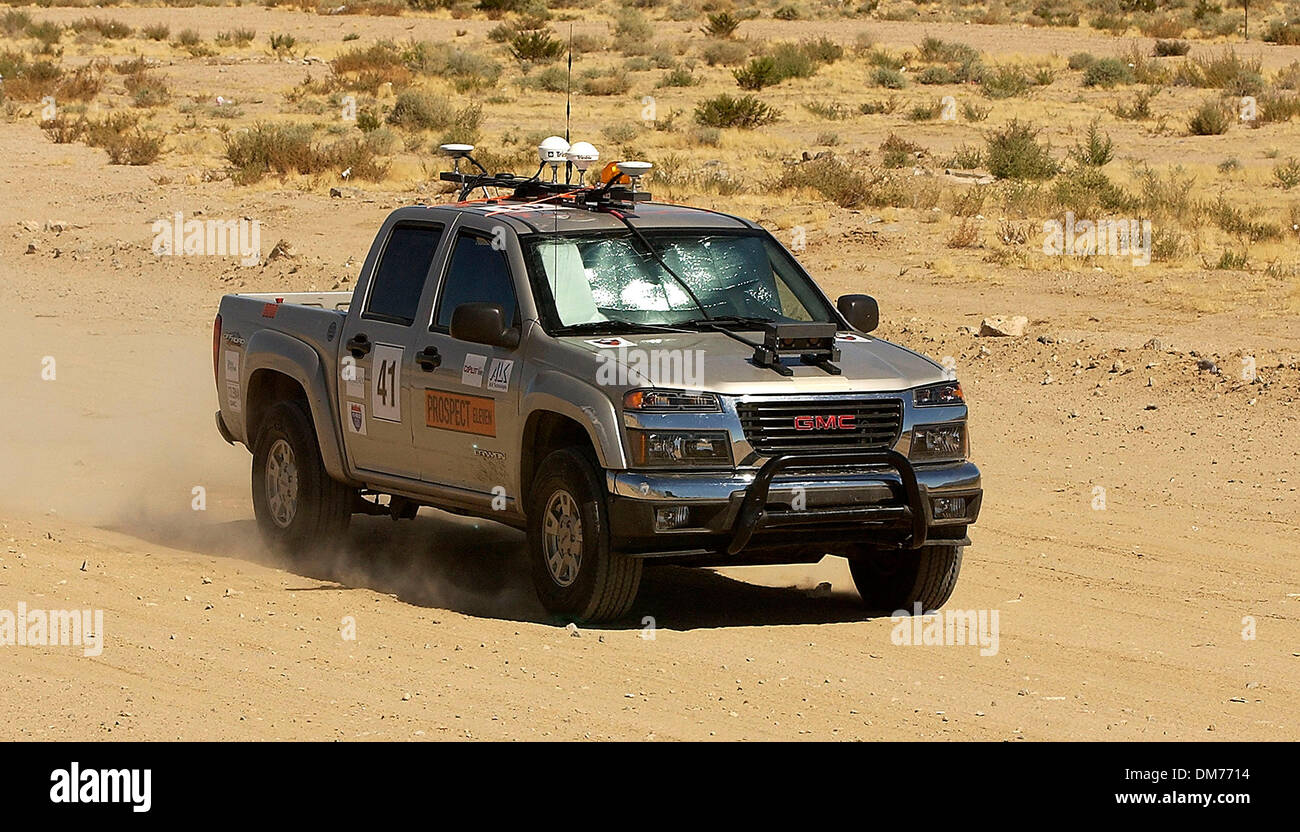 October 7, 2005; Primm, NV, USA; PROSPECT II, the autonomous robotic ...