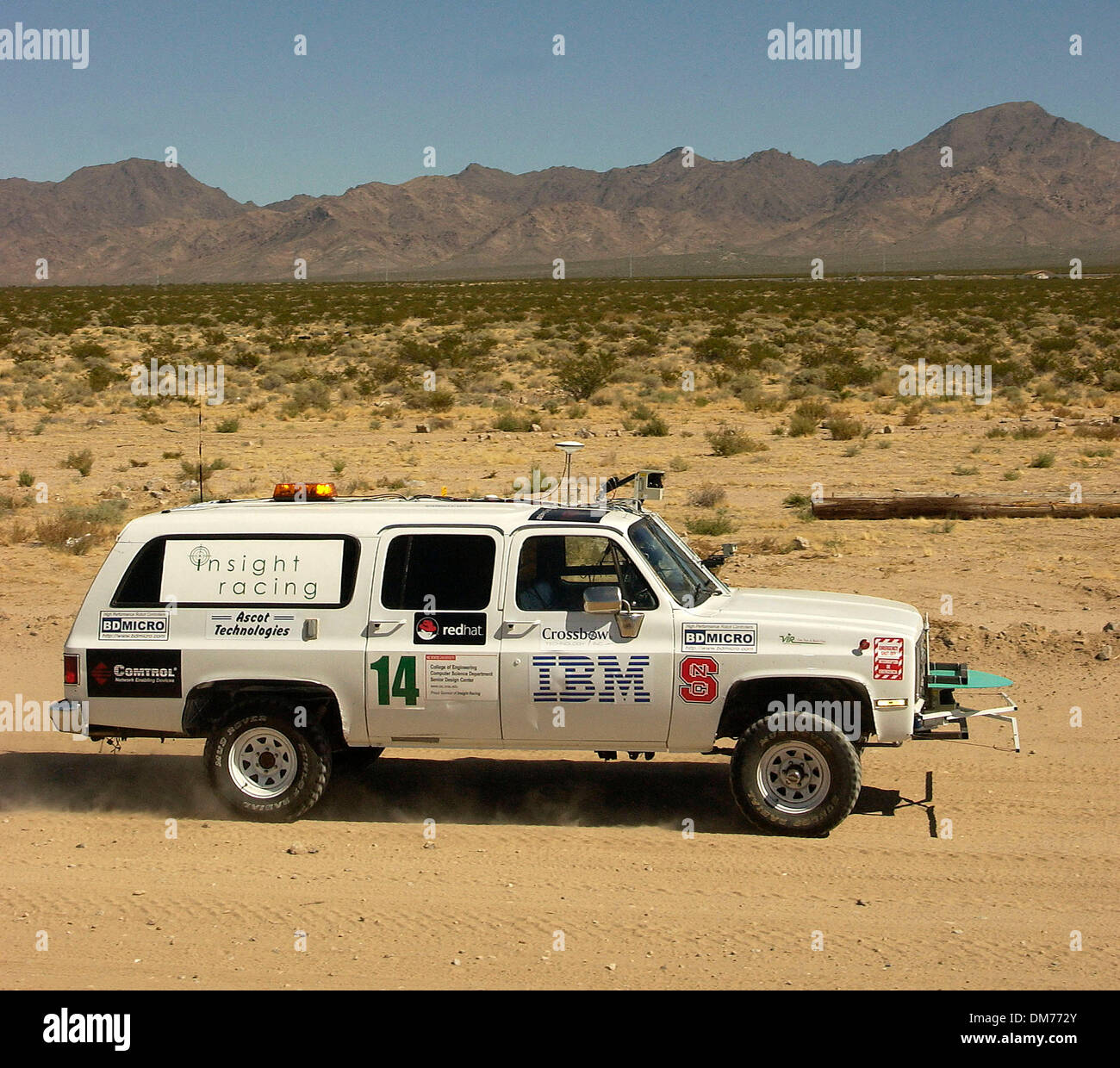 October 7, 2005; Primm, NV, USA; DESERT RAT, the autonomous robotic ...