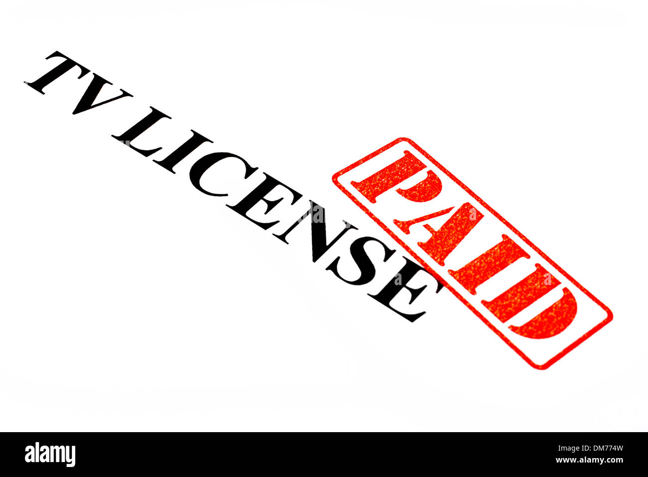 Bbc tv license hi-res stock photography and images - Alamy