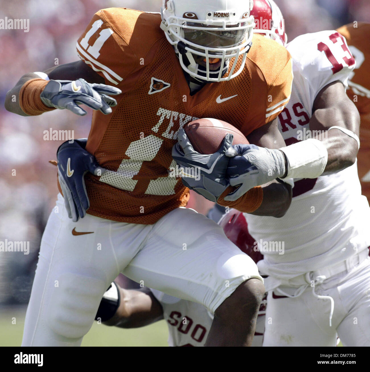 Oct 08, 2005; Dallas, TX, USA; NCAA Football: Texas Longhorns' Ramonce ...