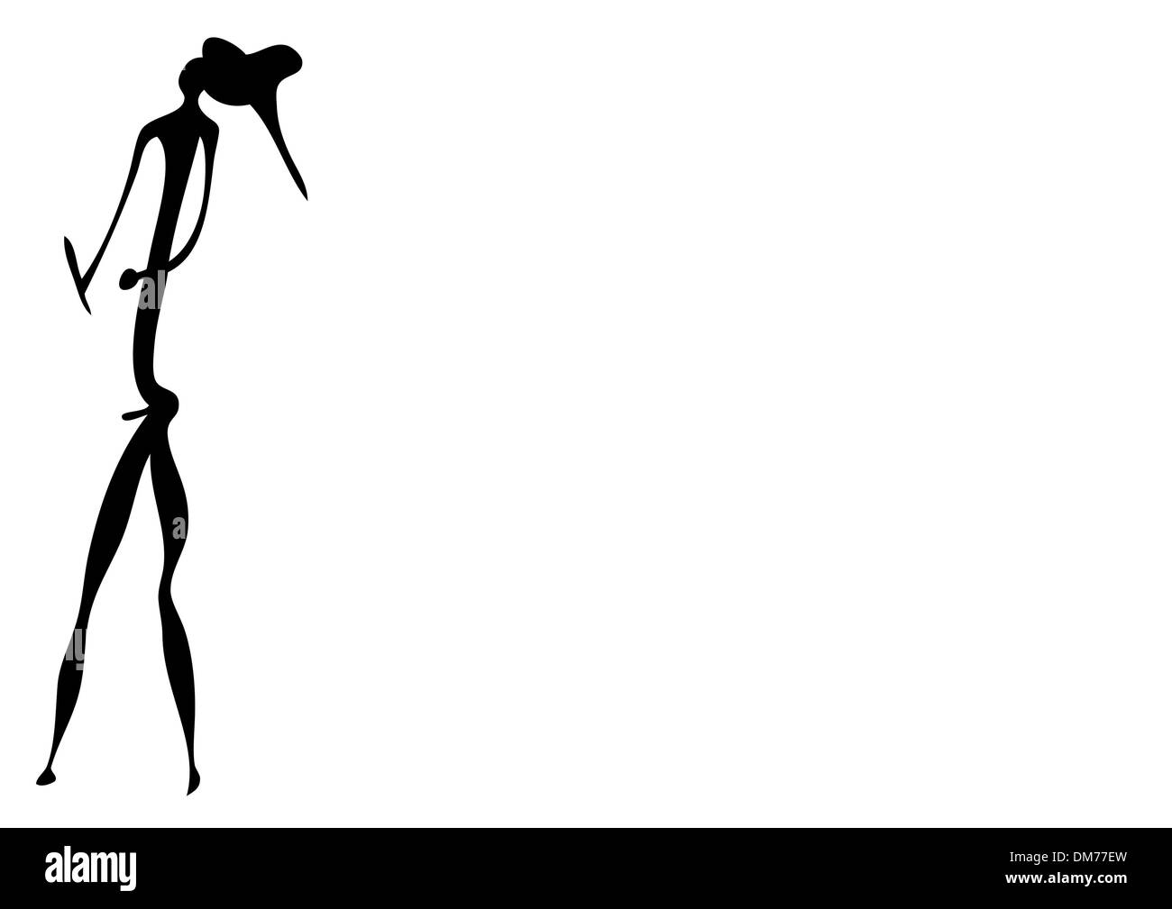 primitive art - various figures - vector Stock Vector Image & Art - Alamy