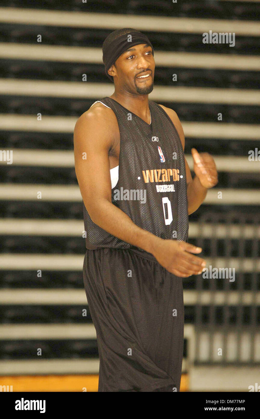 Oct 08, 2005; Richmond, VA, USA; GILBERT ARENAS of the Washington ...
