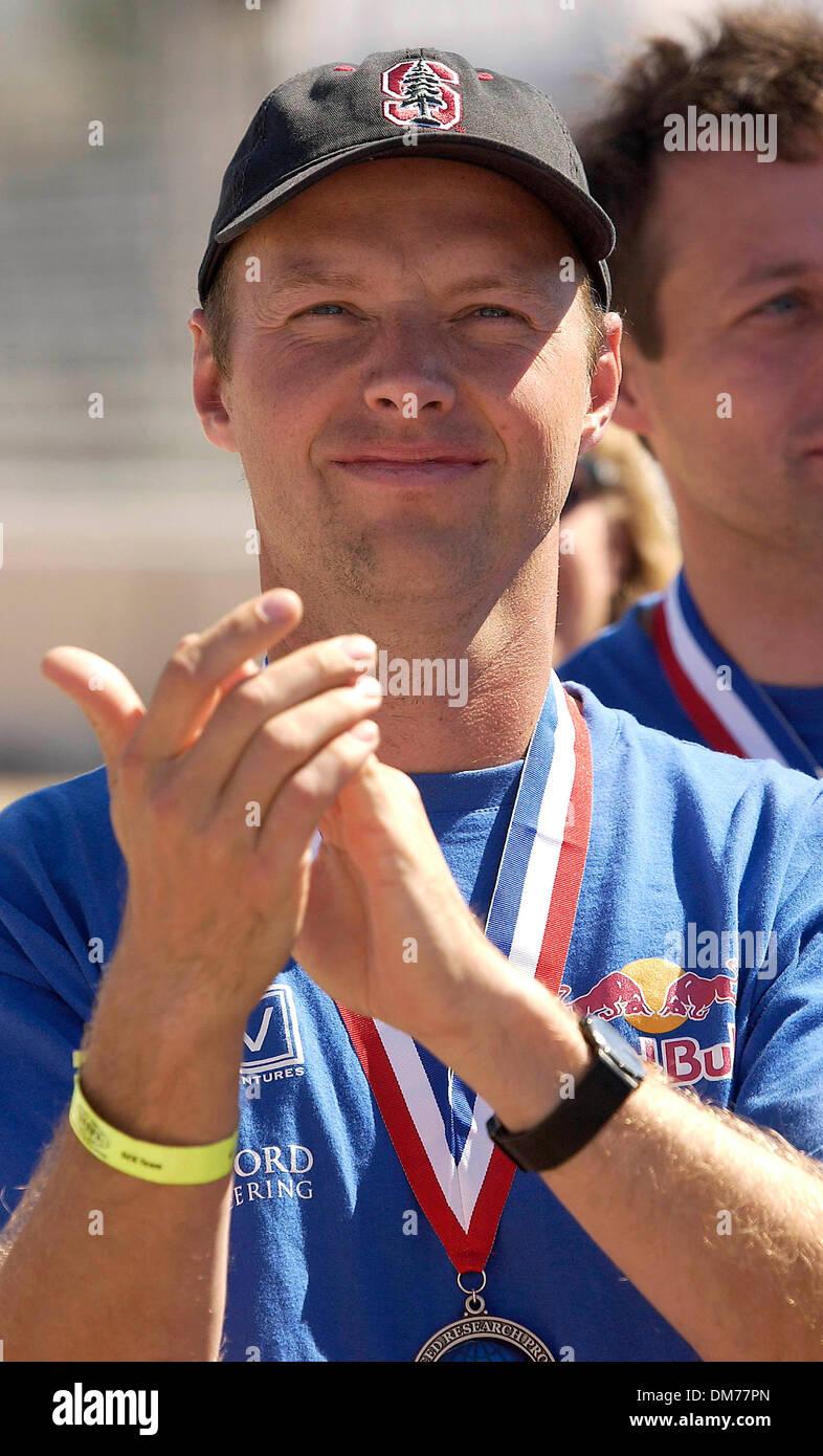 Oct 09, 2005; Primm, NV, USA; SEBASTIAN THRUN of the Stanford Racing ...