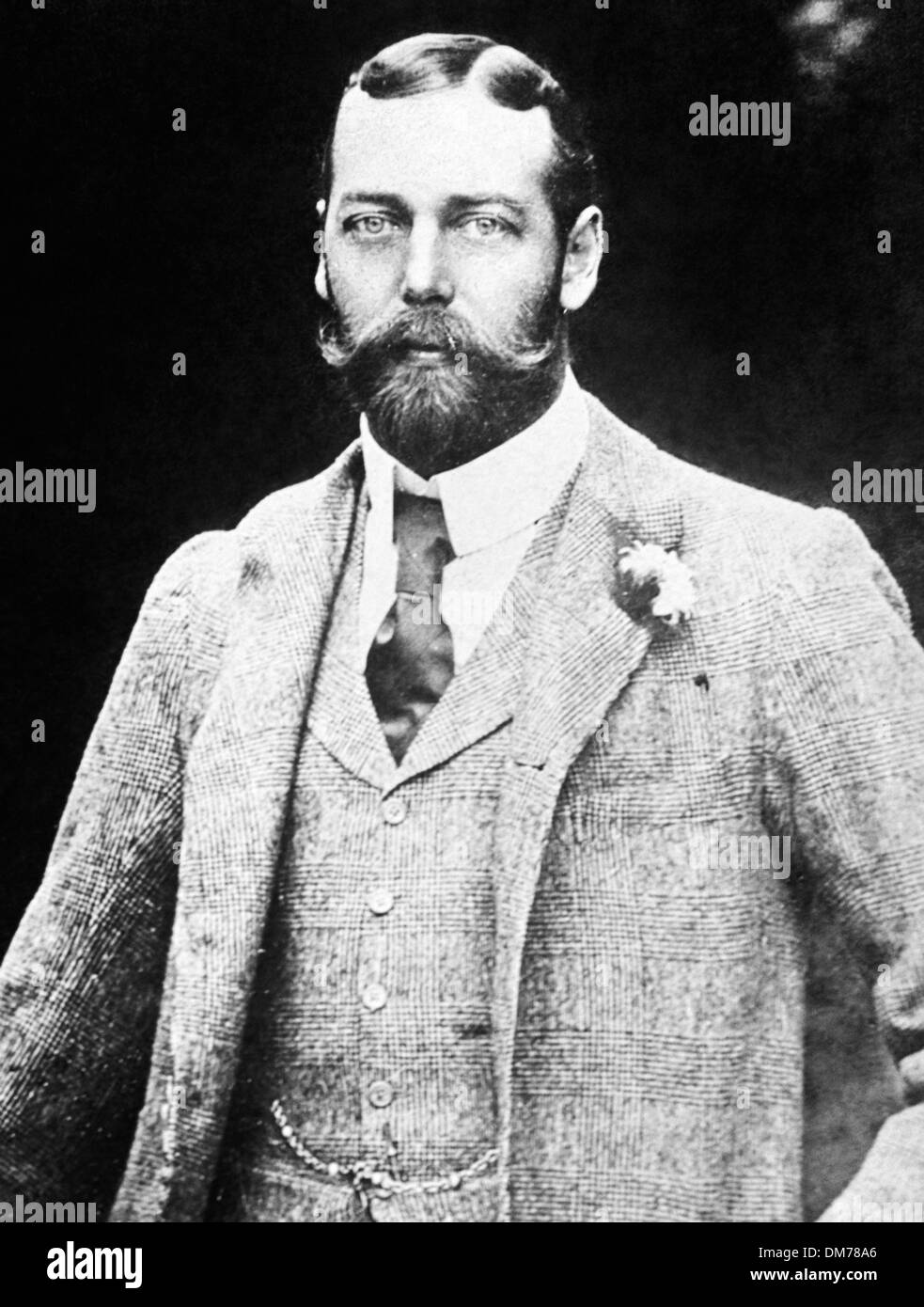 Vintage photo of George V Stock Photo - Alamy