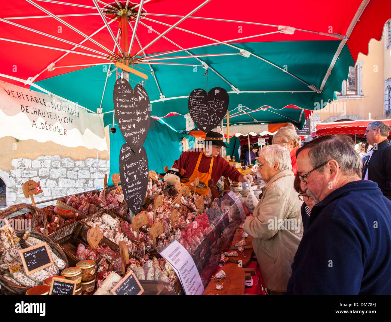 Annecy and market hi-res stock photography and images - Alamy