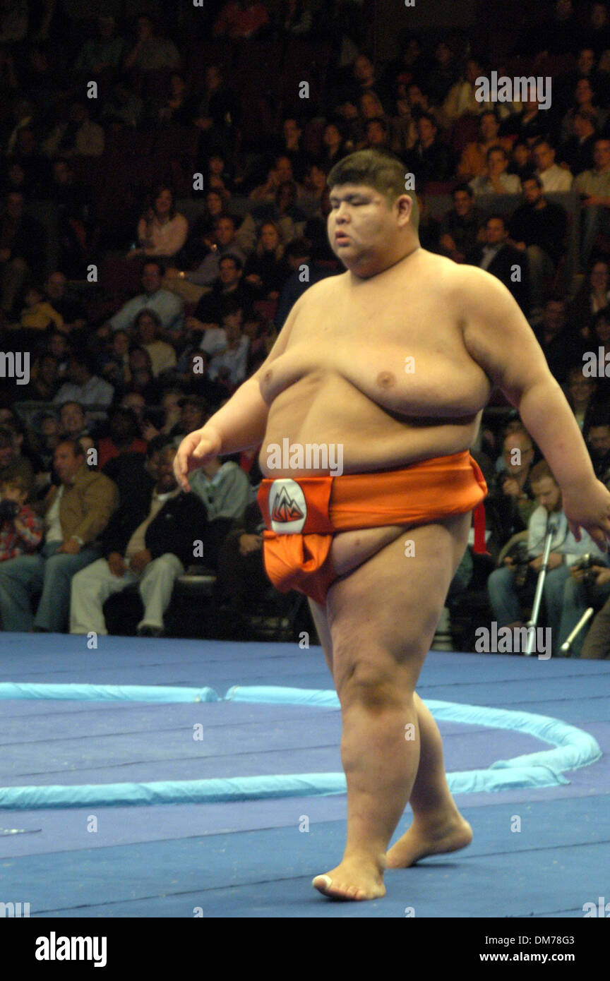 Oct 22, 2005; New York, NY, USA; World Sumo Wrestling Championship at ...