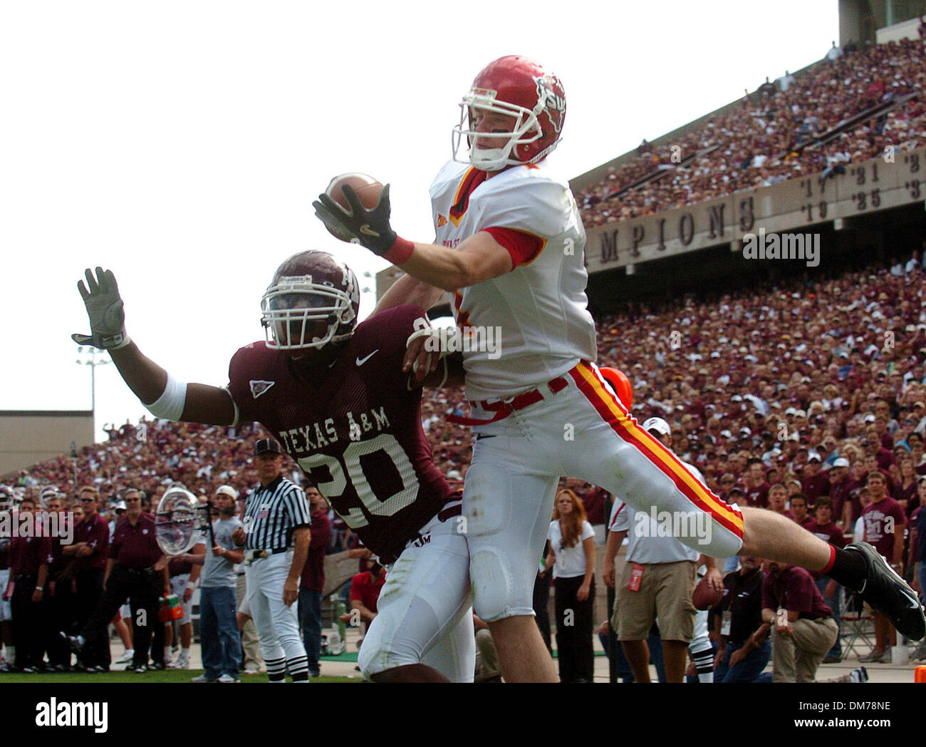 Oct 29, 2005; College Station, TX, USA; NCAA Football: Iowa State ...