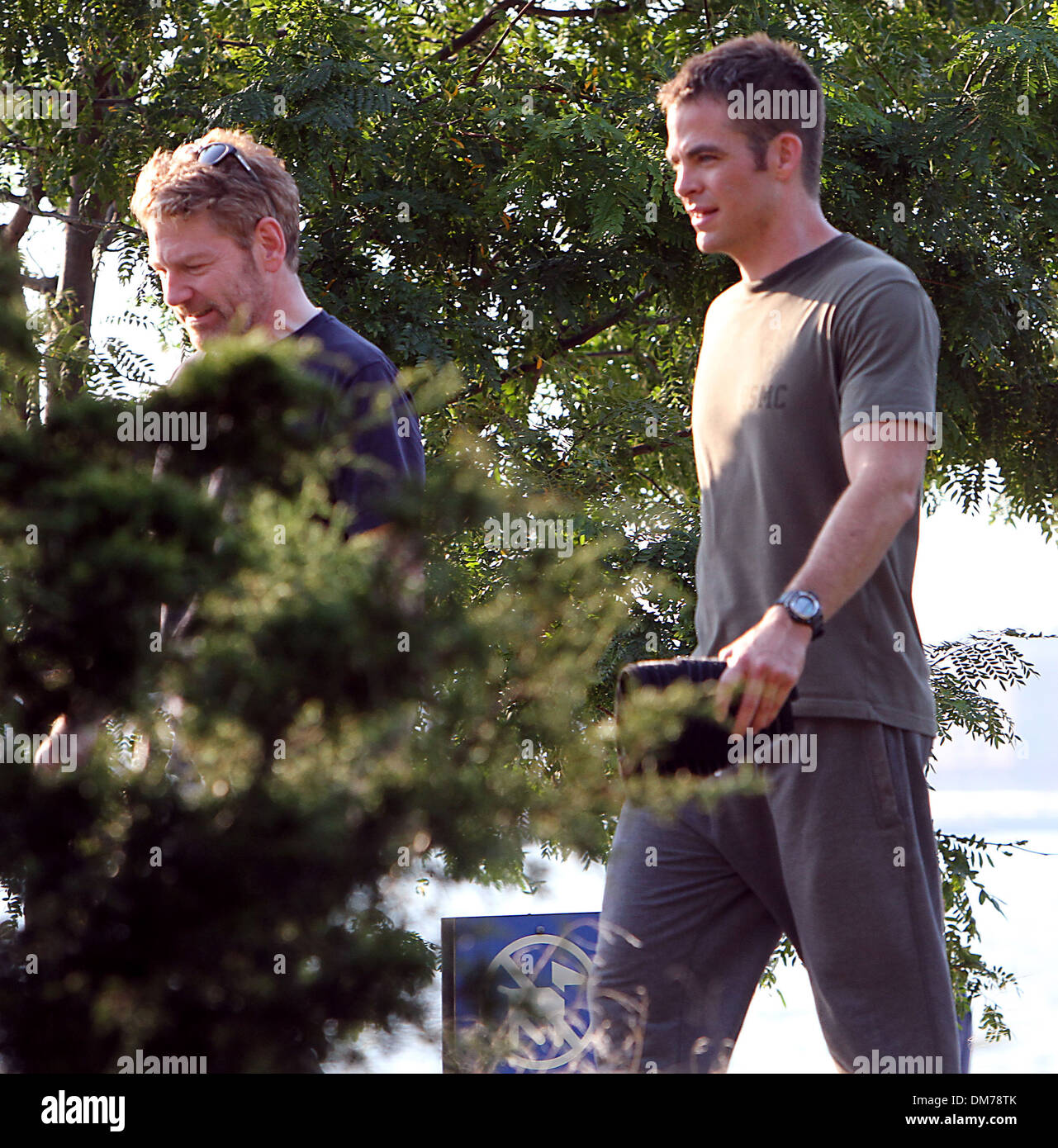 Kenneth Branagh and Chris Pine on set of 'Jack Ryan' film is about Jack ...