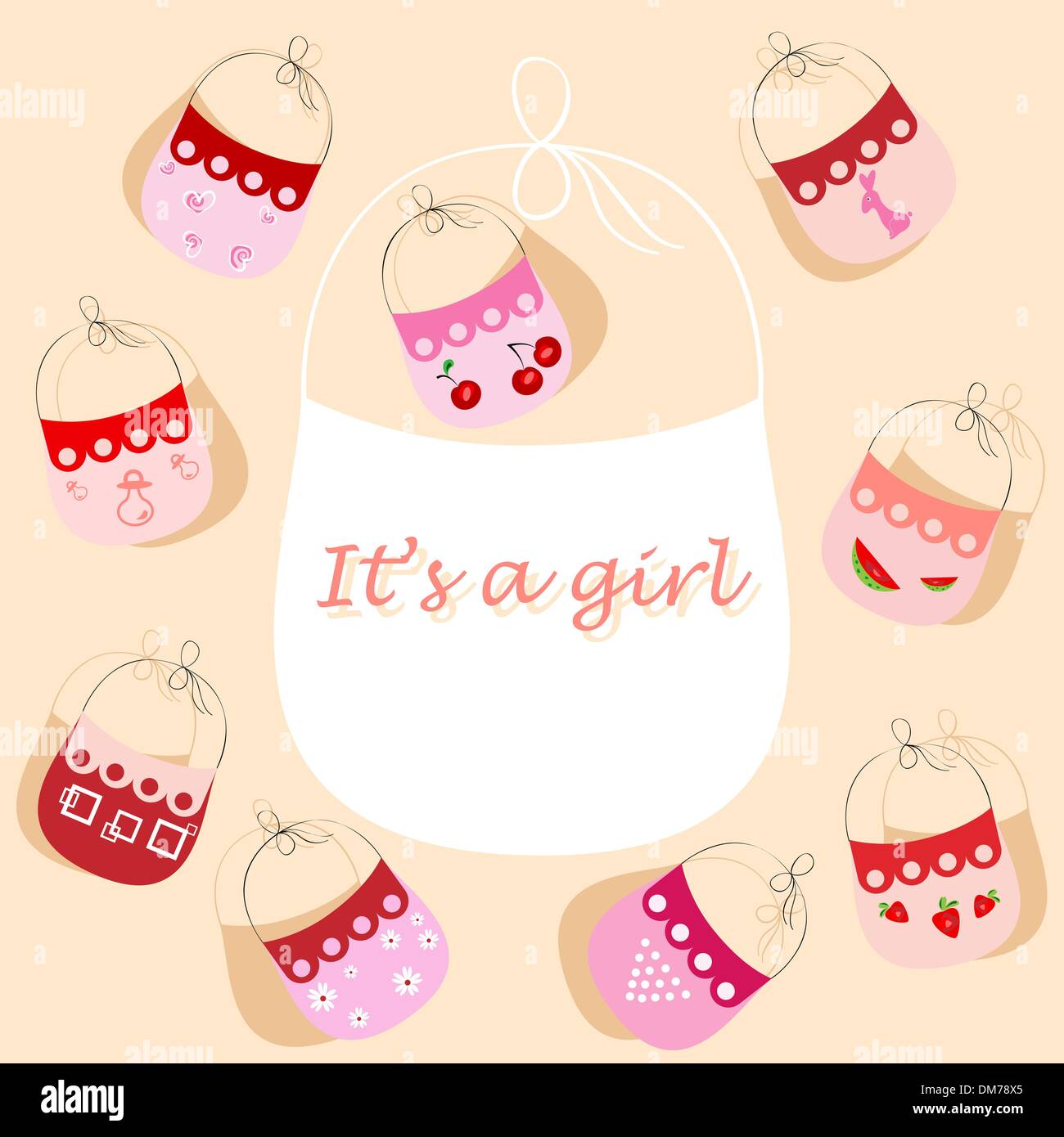 It's a girl Stock Vector Image & Art - Alamy