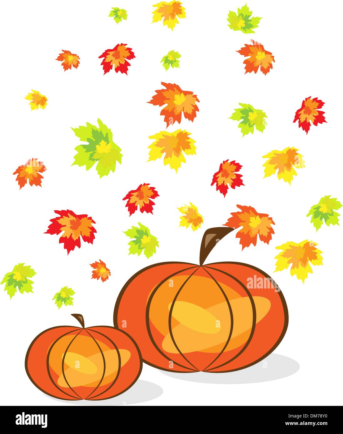 Thanksgiving pumpkins Stock Vector Images - Alamy