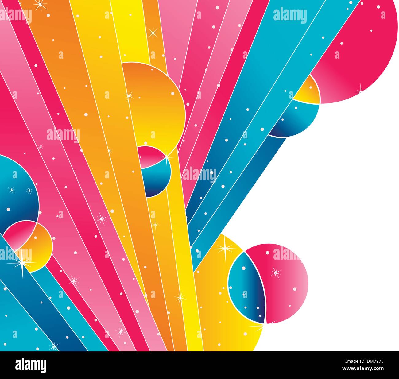 Abstract colorful stripes background Stock Vector Images - Alamy