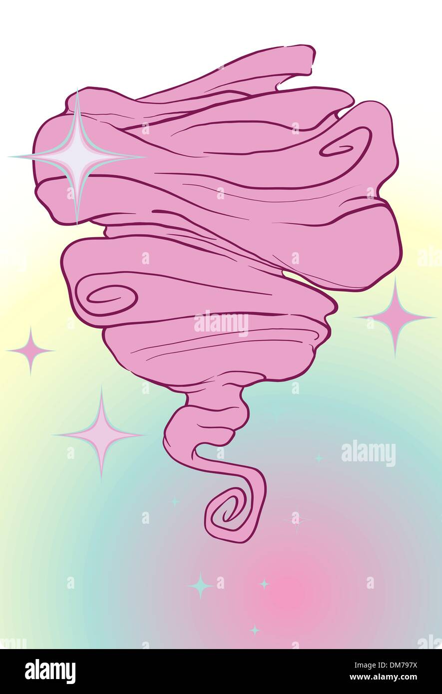 Magic smoke background Stock Vector Images - Alamy