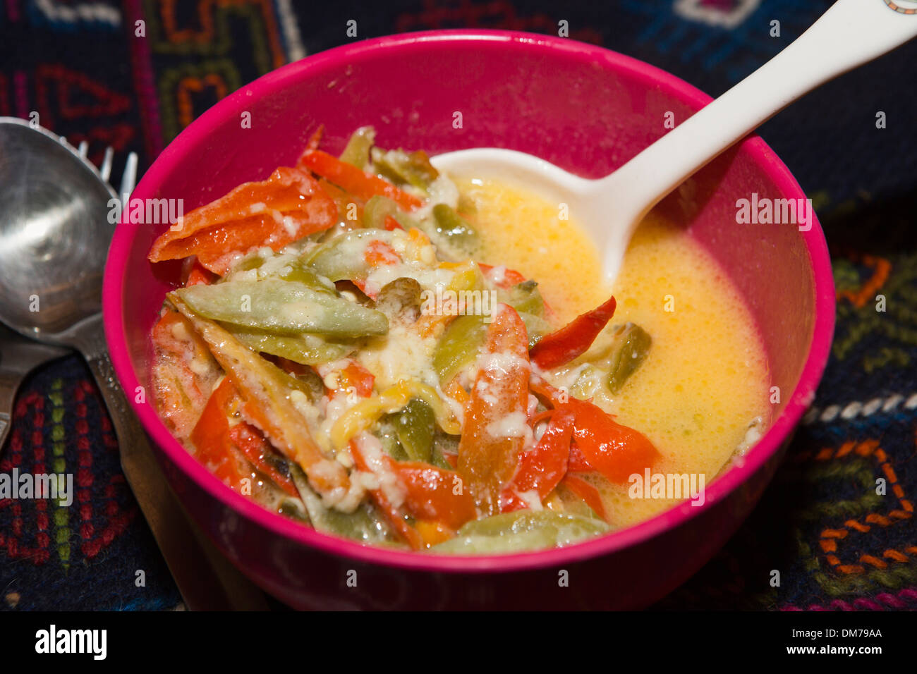 Bhutan, Bumthang, Bhutanese food, ema datse, chillies cooked in cheese ...