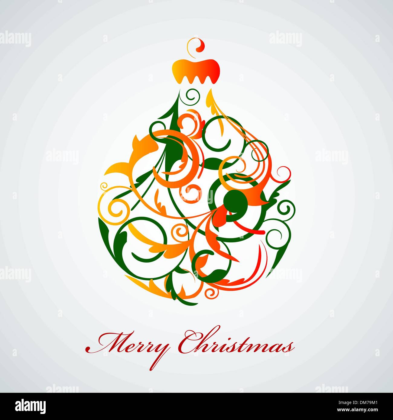 Banner red christmas ball Stock Vector Images - Alamy