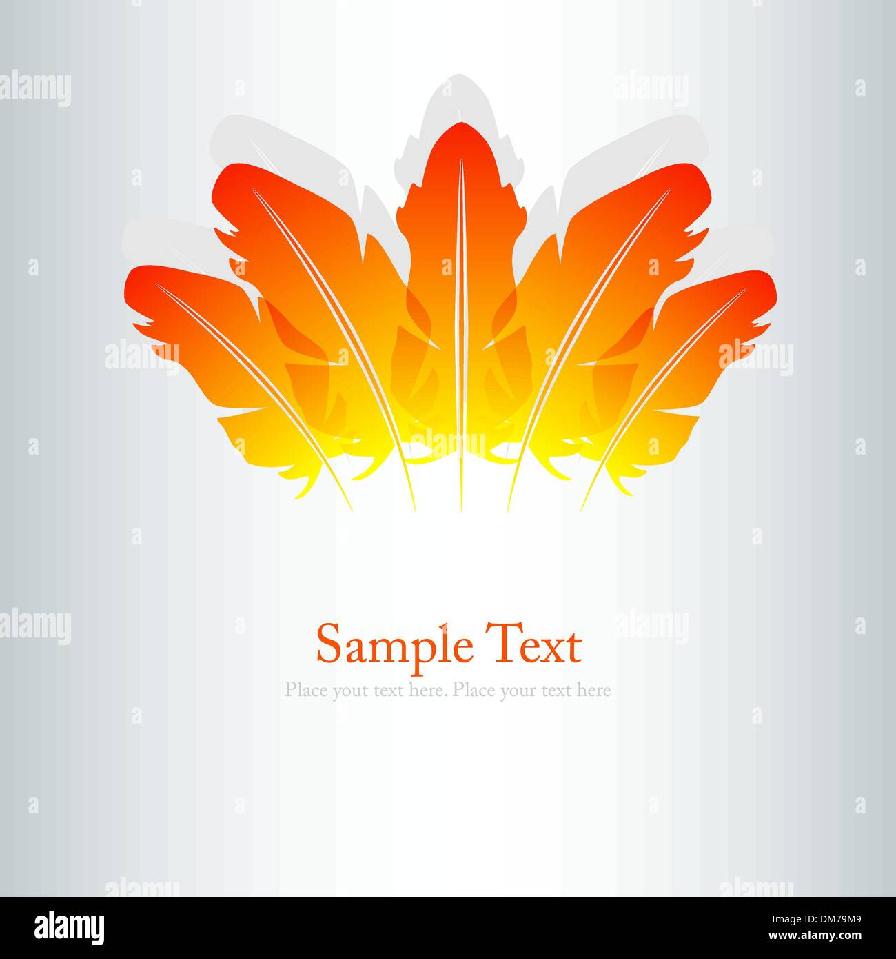 Cool feathers Stock Vector Images - Alamy