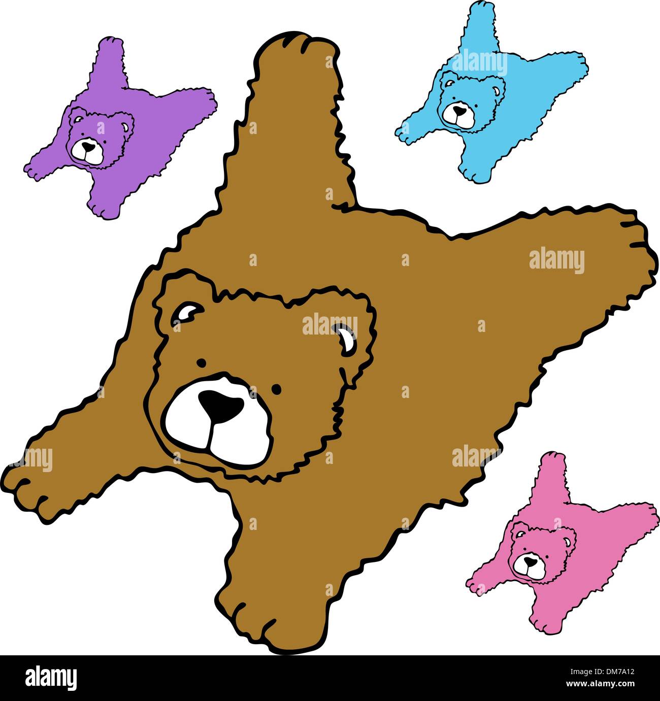 Bear skin rug hi-res stock photography and images - Alamy