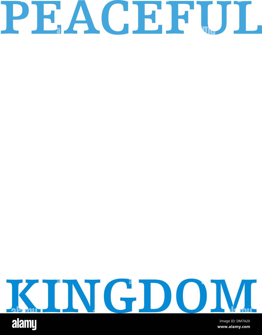 The peaceful kingdom Stock Vector Images - Alamy