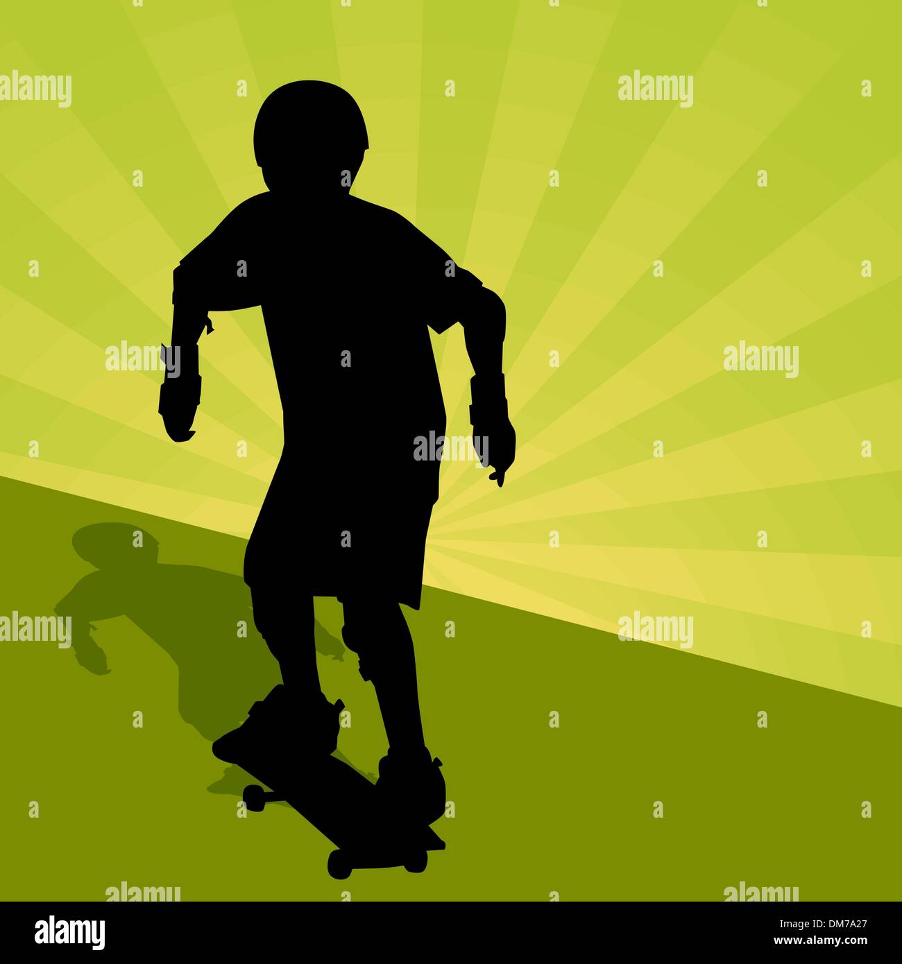 Boy child kid riding Stock Vector Images - Alamy