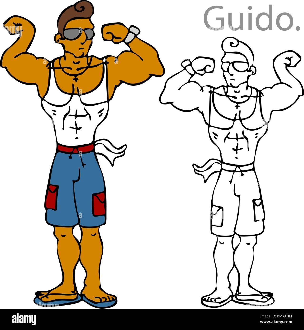 Jersey strong Stock Vector Images - Alamy