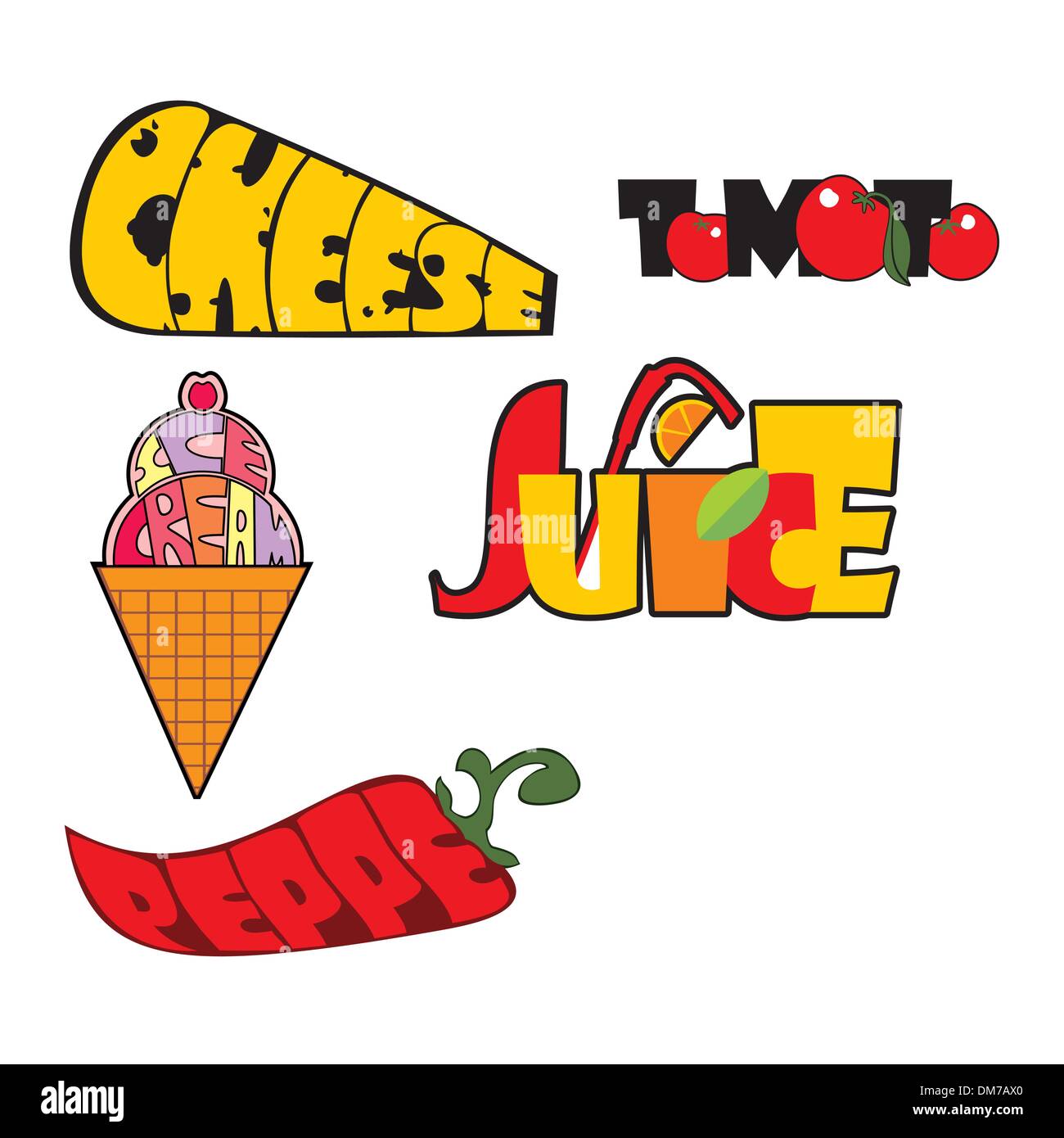 collection of vector symbols Stock Vector Image & Art - Alamy