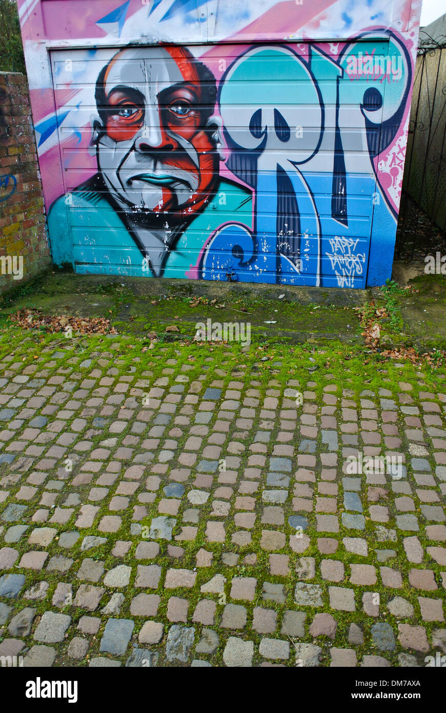 Pendz street art graffiti in Northampton England UK Stock Photo - Alamy