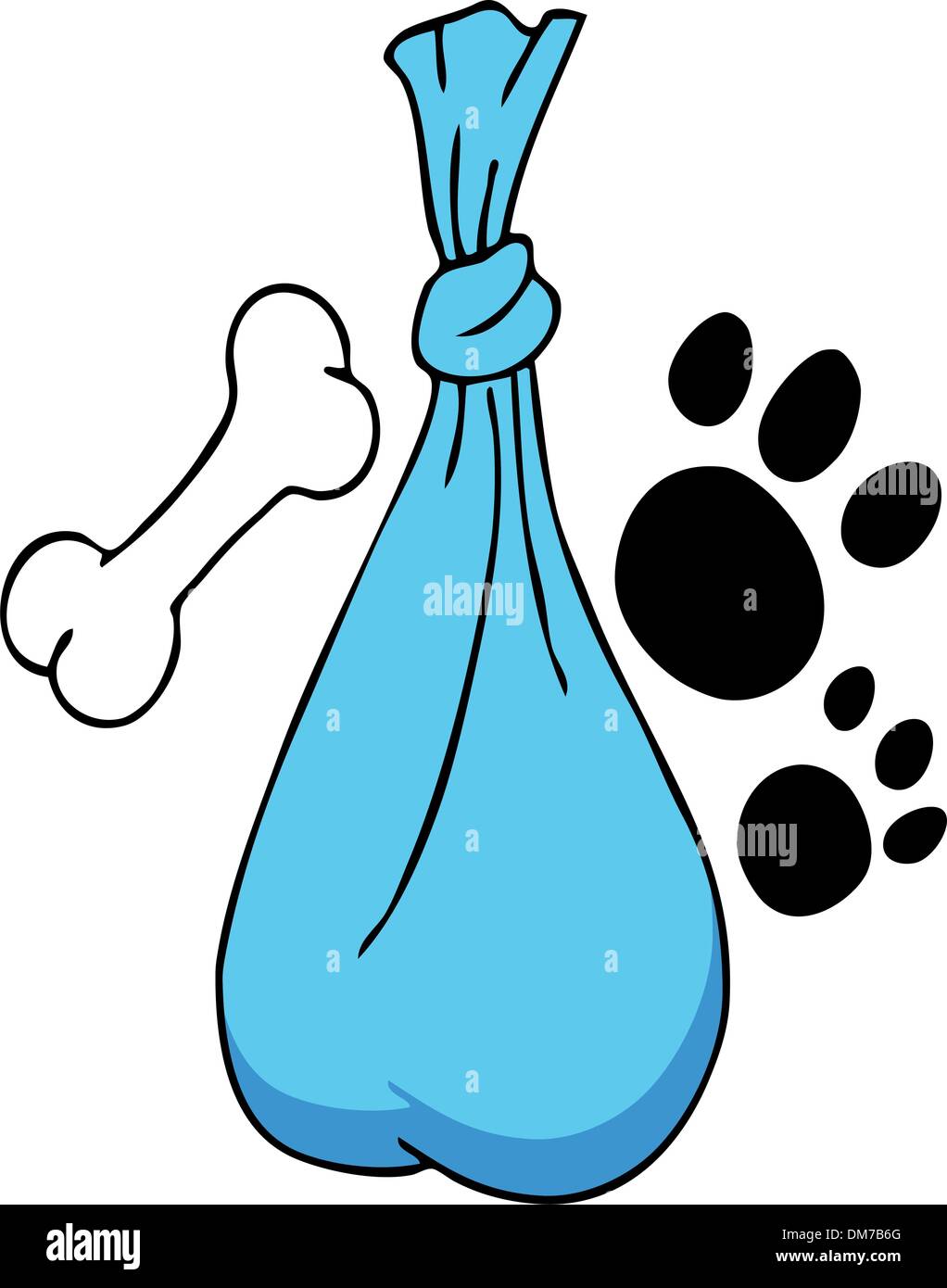 Dog Poop Bag Stock Vector Image & Art - Alamy