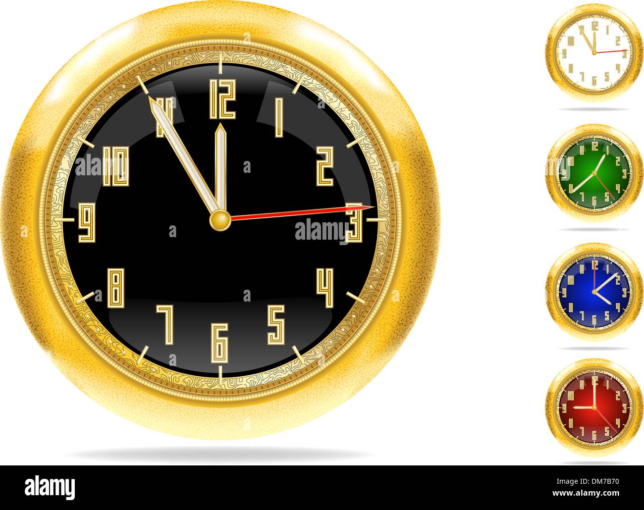 Golden hour Stock Vector Images - Alamy