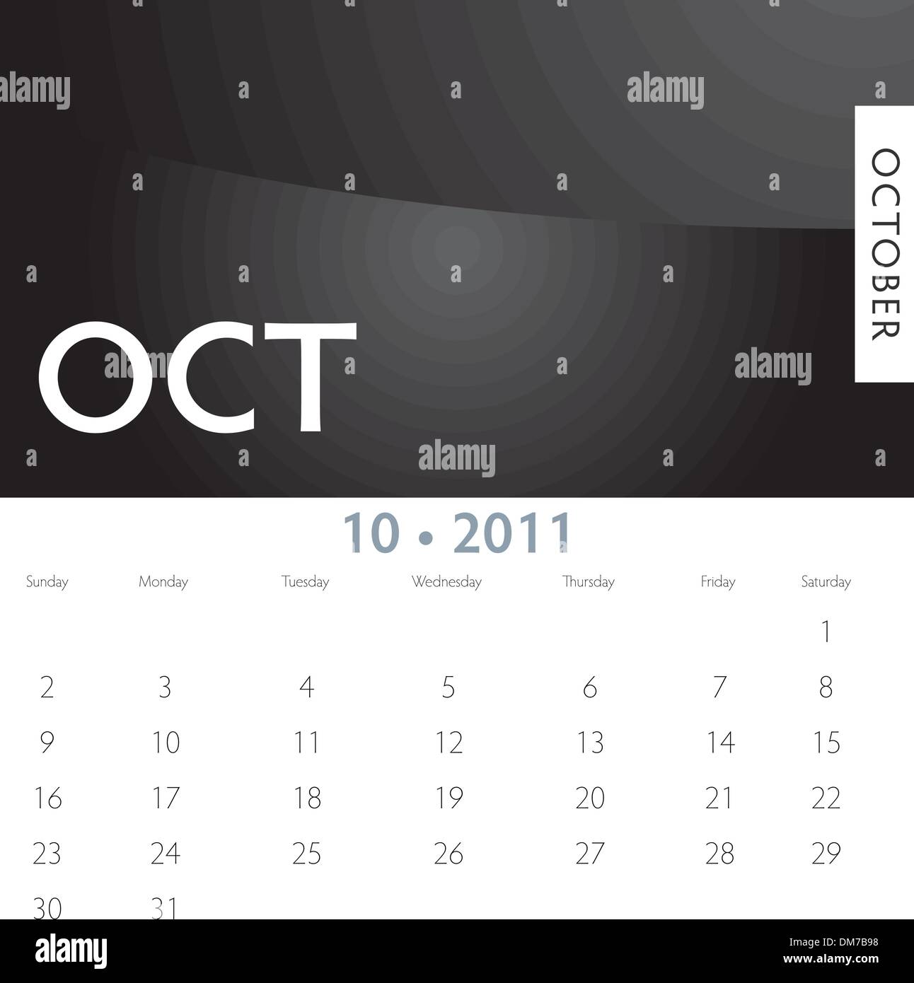 Friday october Stock Vector Images - Alamy