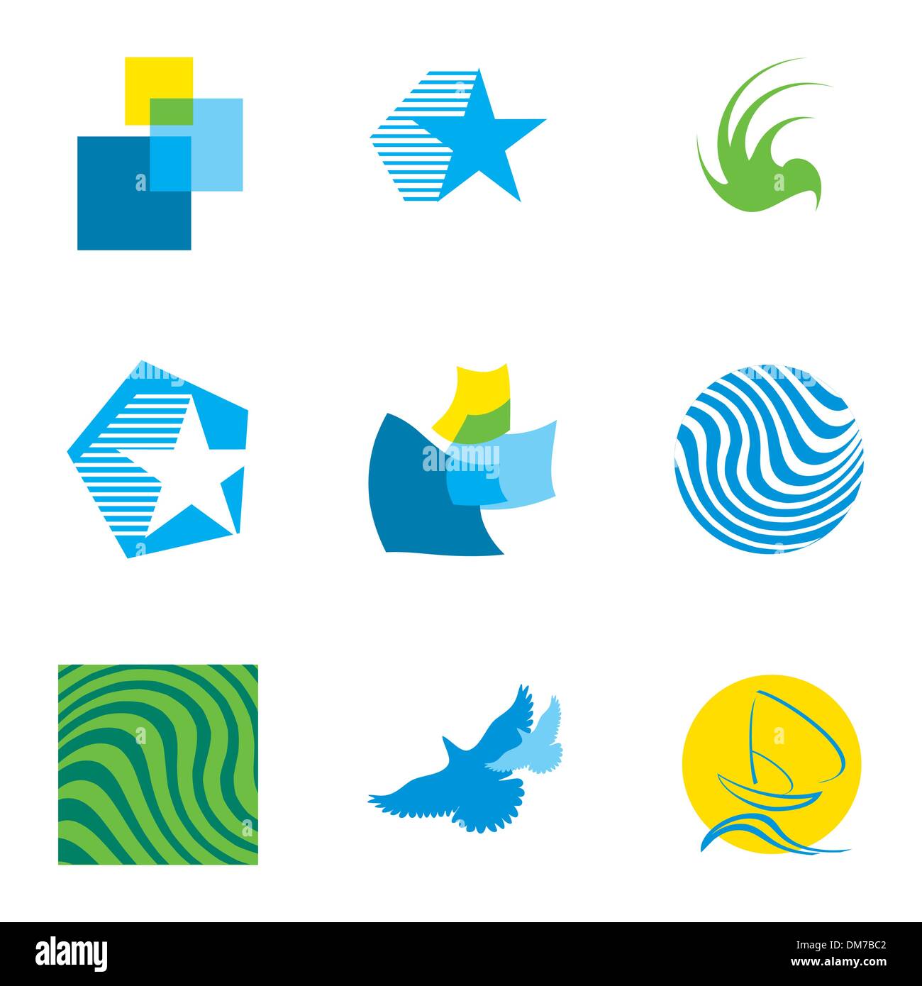 set of design elements Stock Vector Image & Art - Alamy