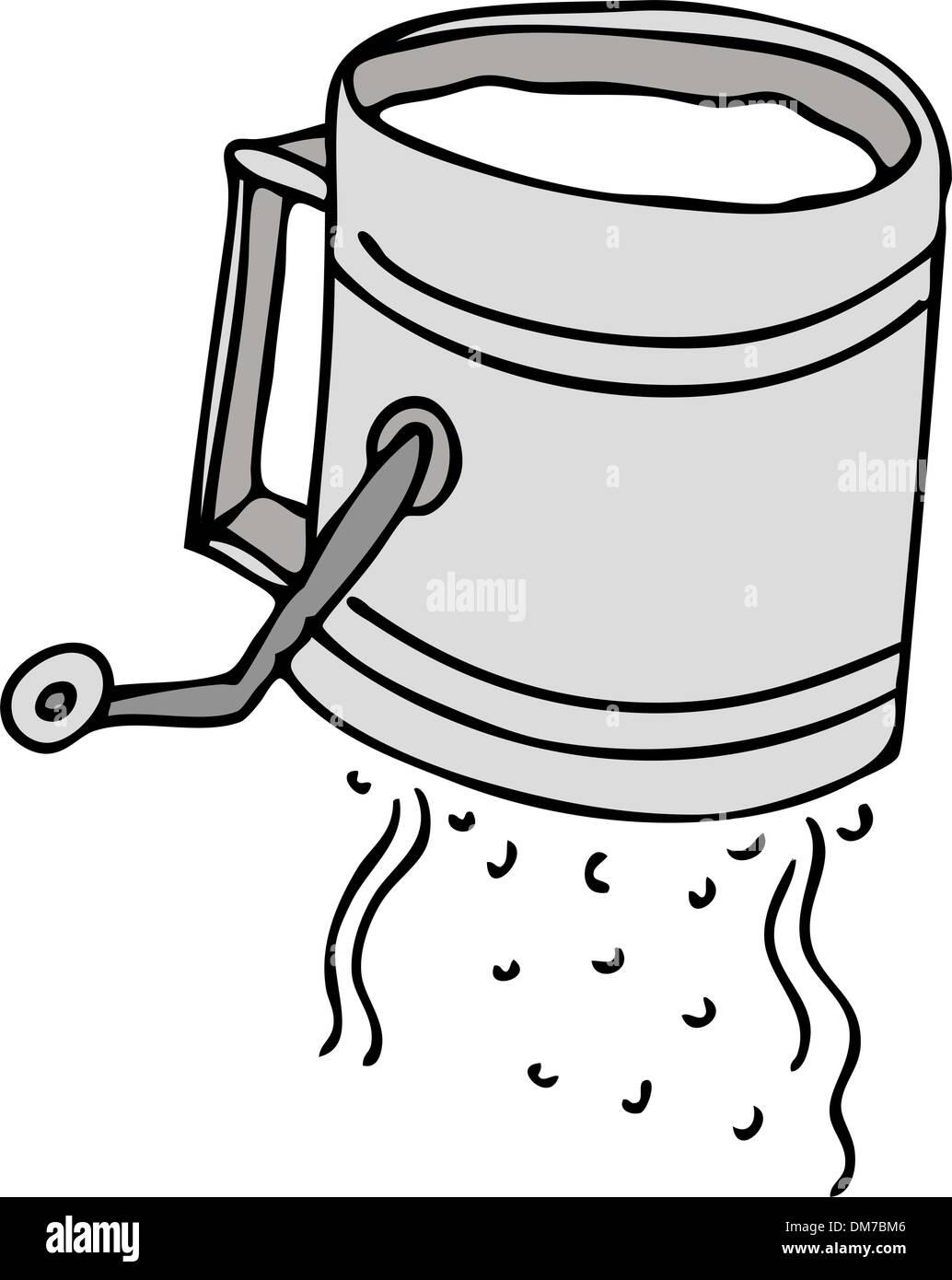 Hand crank Stock Vector Images - Alamy