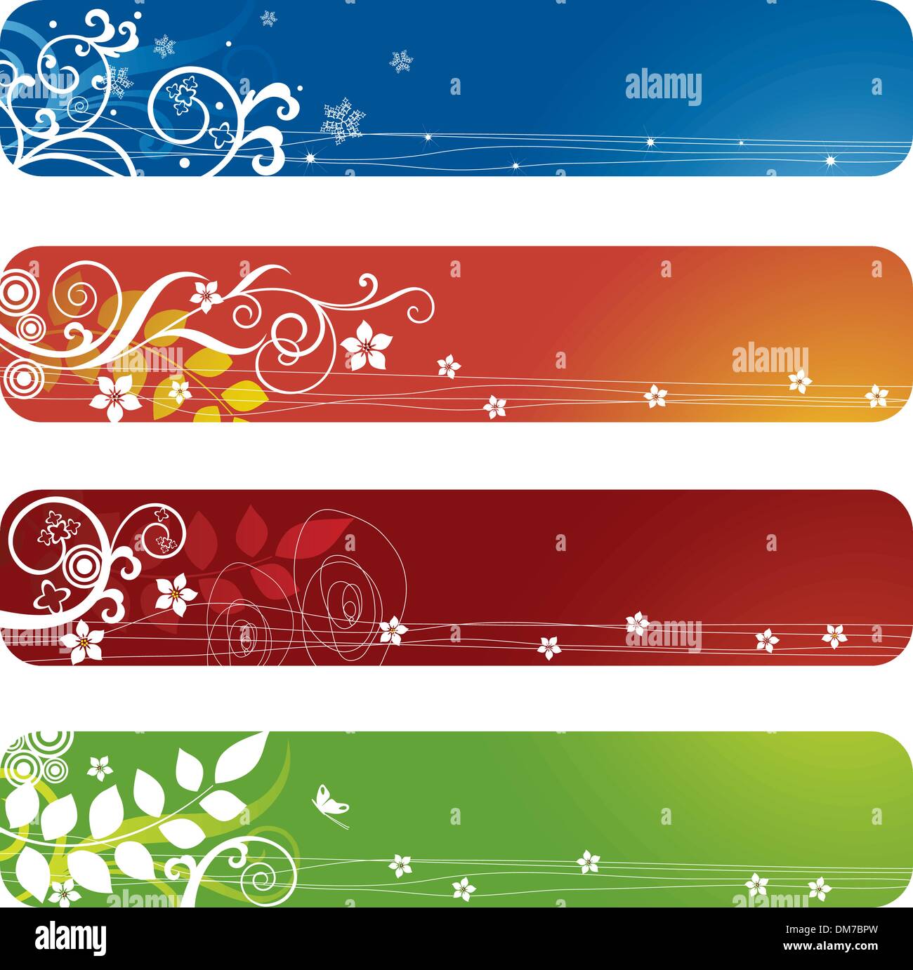 Fall banners Stock Vector Images - Alamy