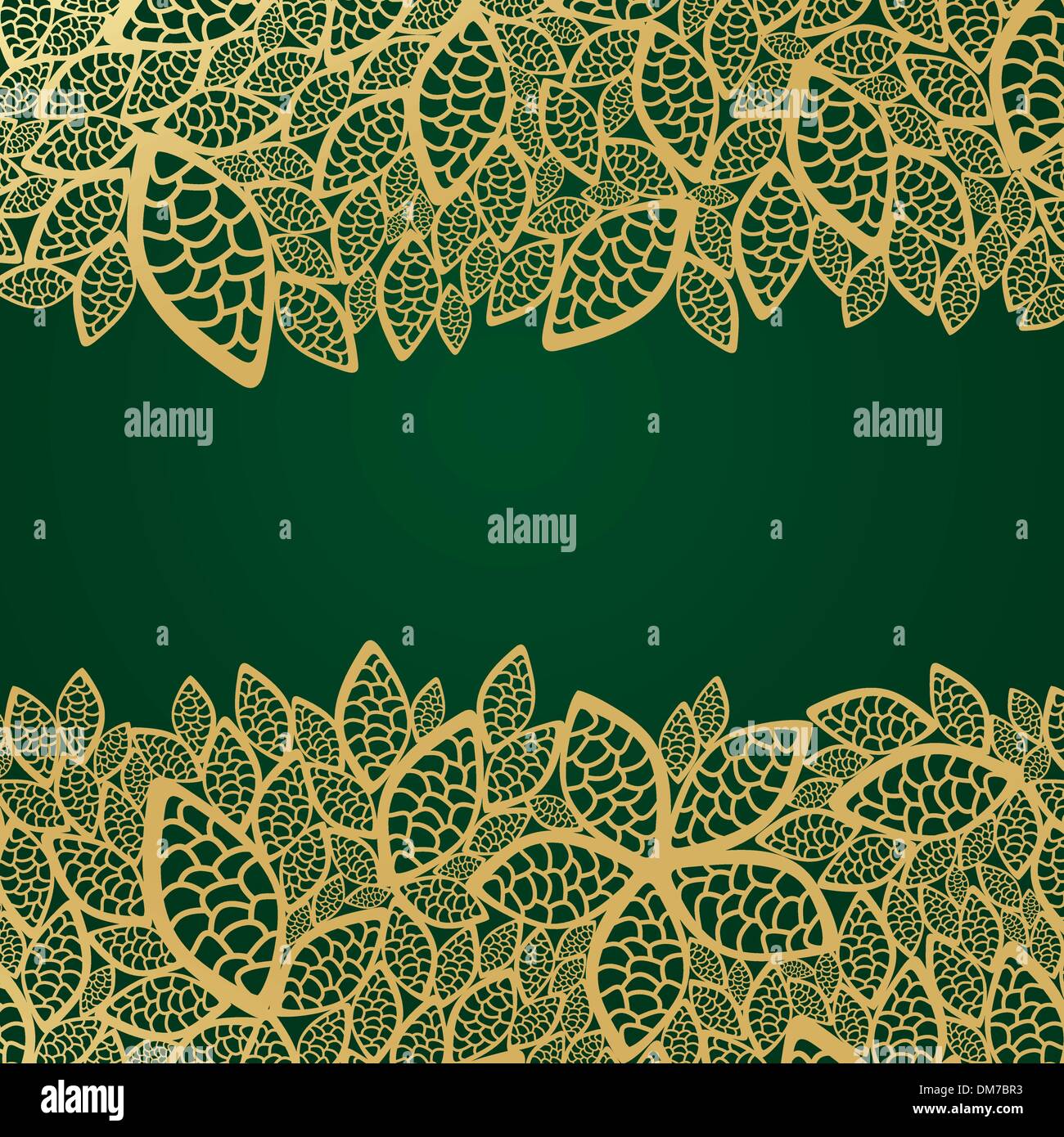 Green Lace Background
