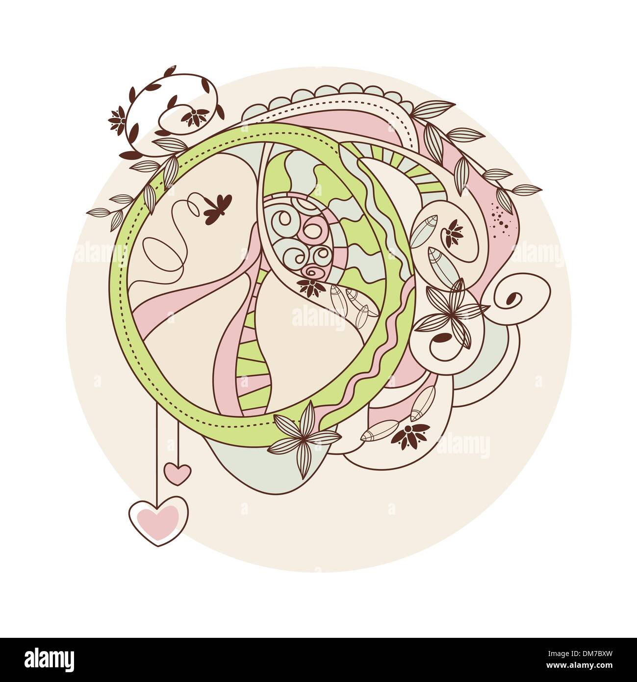 hippie peace symbol Stock Vector Image & Art - Alamy