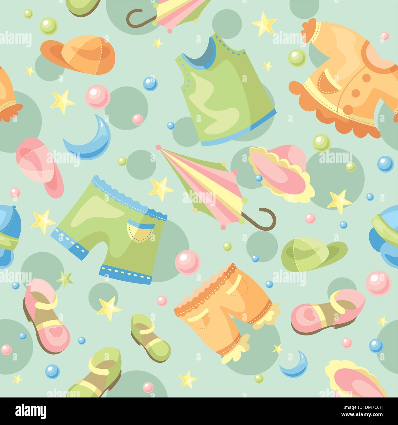 seamless baby background Stock Vector Image & Art - Alamy