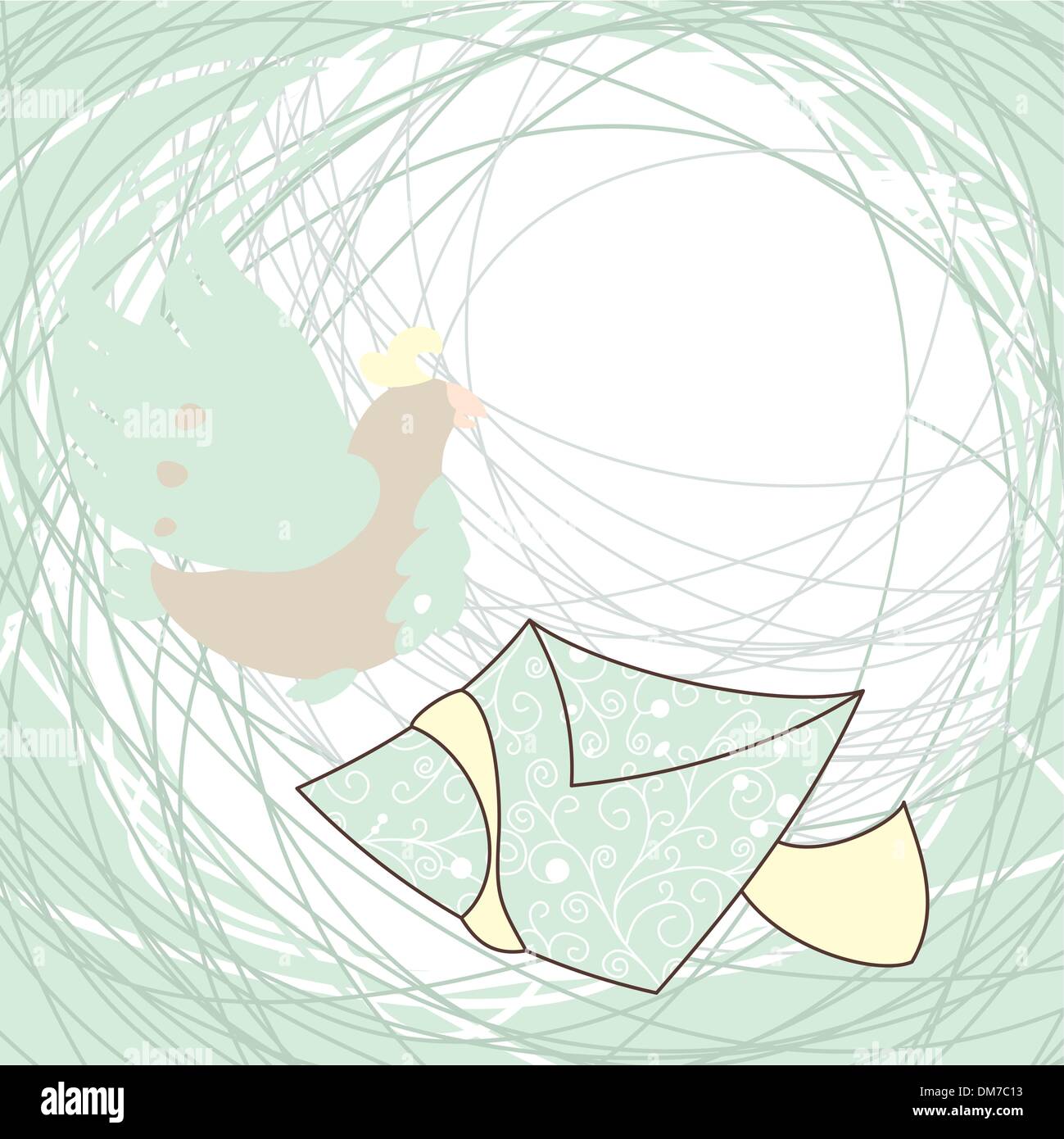 Dove pretty bird Stock Vector Images - Alamy