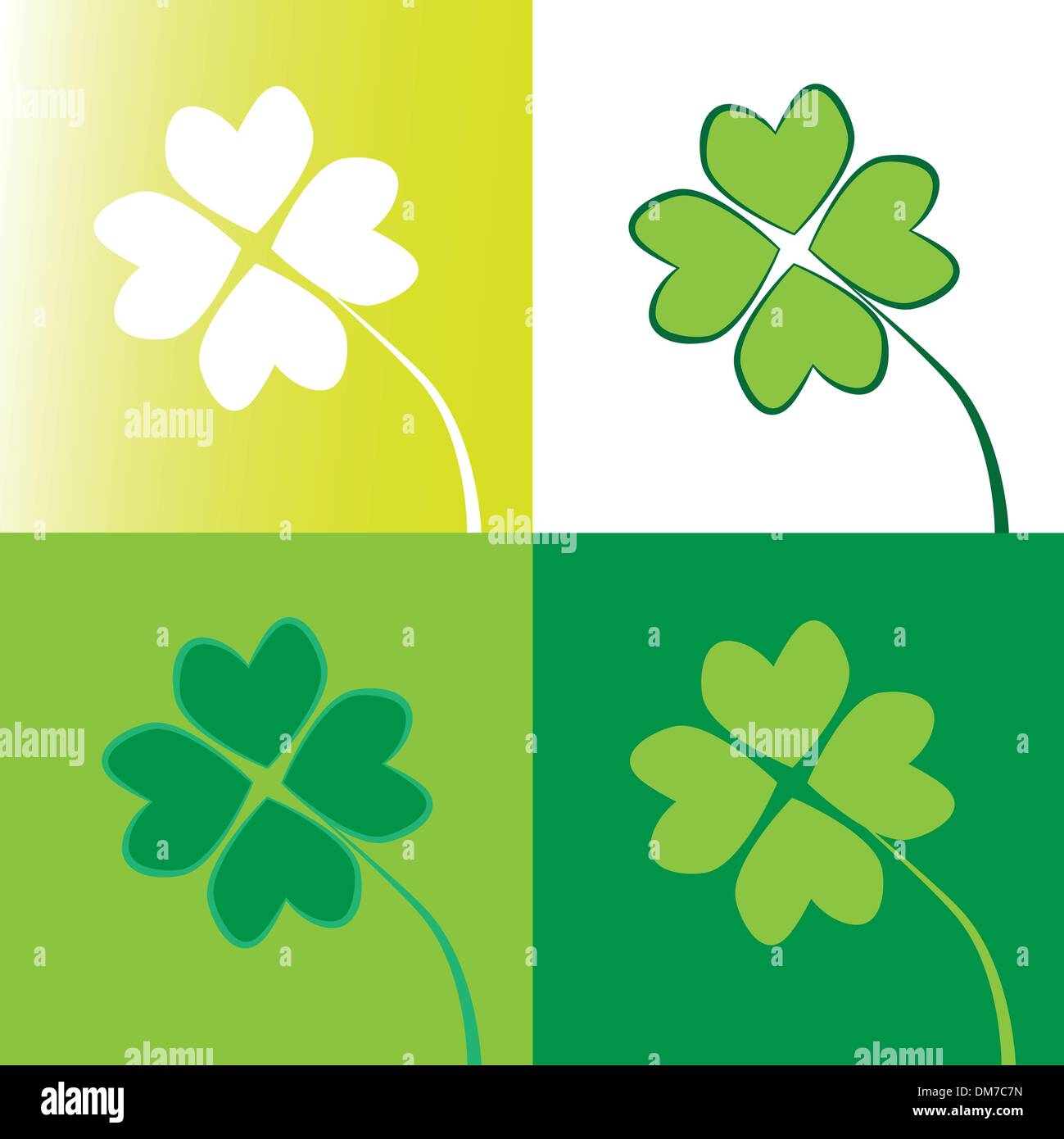 Four leaf clovers hi-res stock photography and images - Alamy