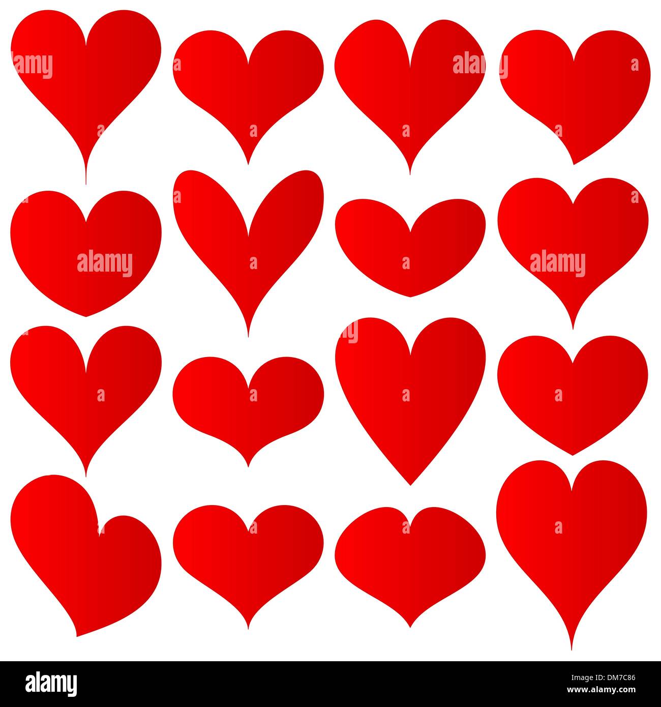 Red shapes design Stock Vector Images - Alamy