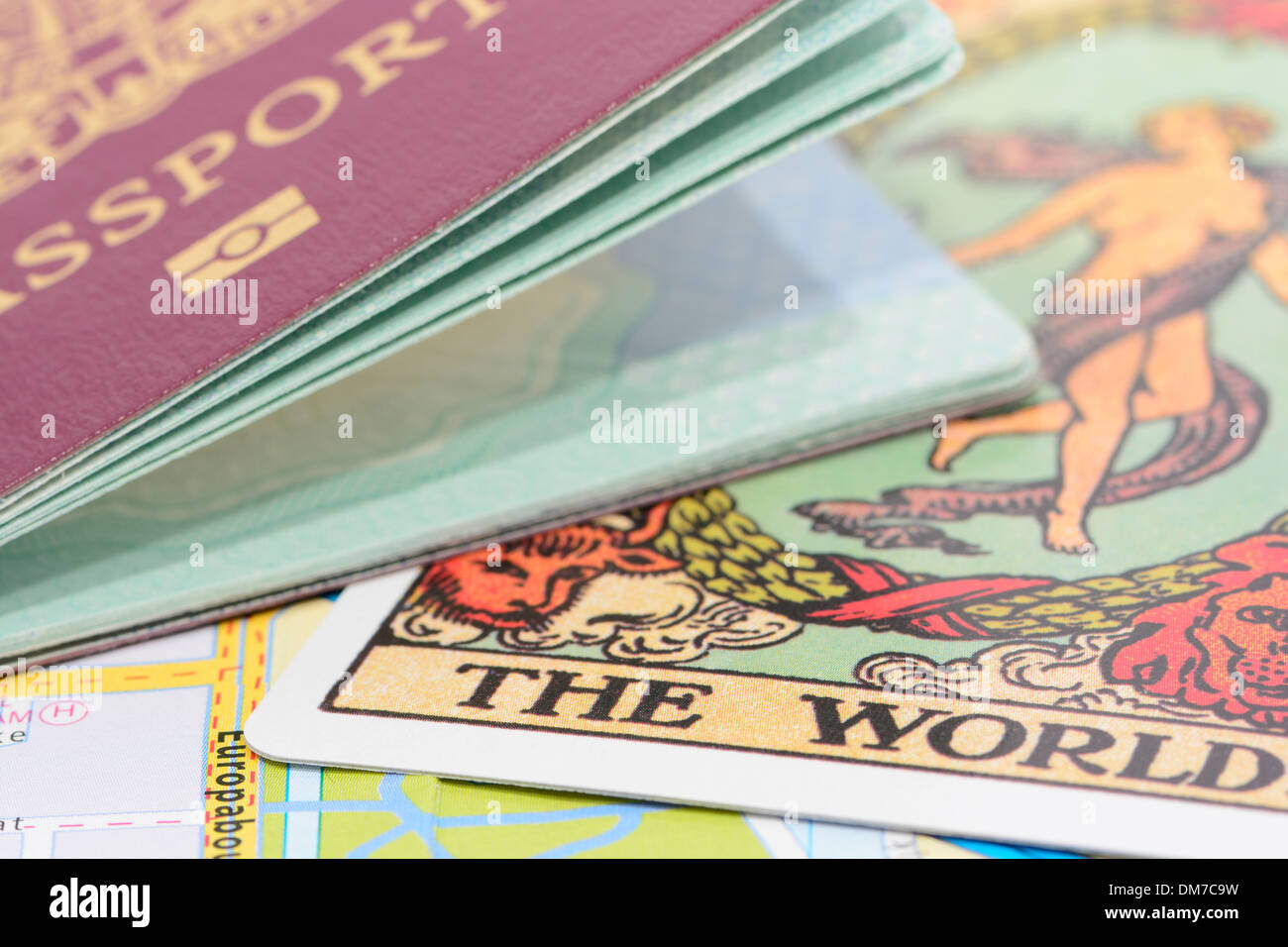 Tarot map hi-res stock photography and images - Alamy
