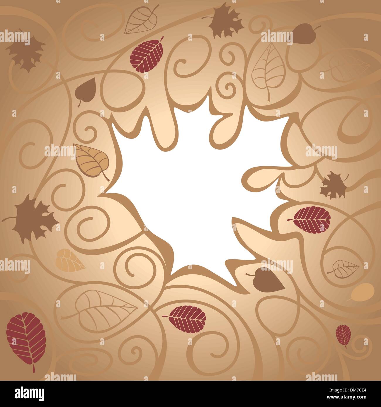 Autumn fall forest Stock Vector Images - Alamy