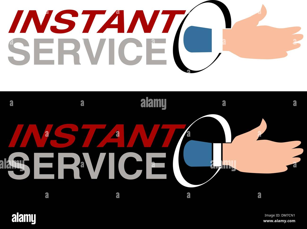 Service image Stock Vector Images - Alamy