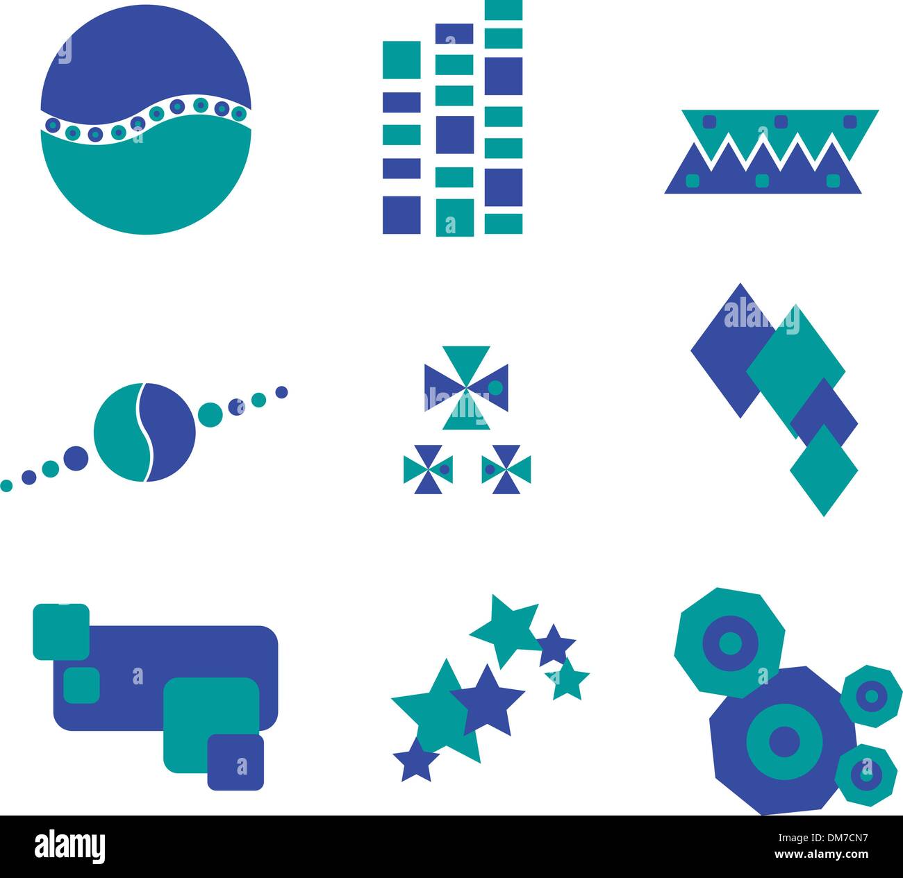 Diamond in blue circle Stock Vector Images - Alamy