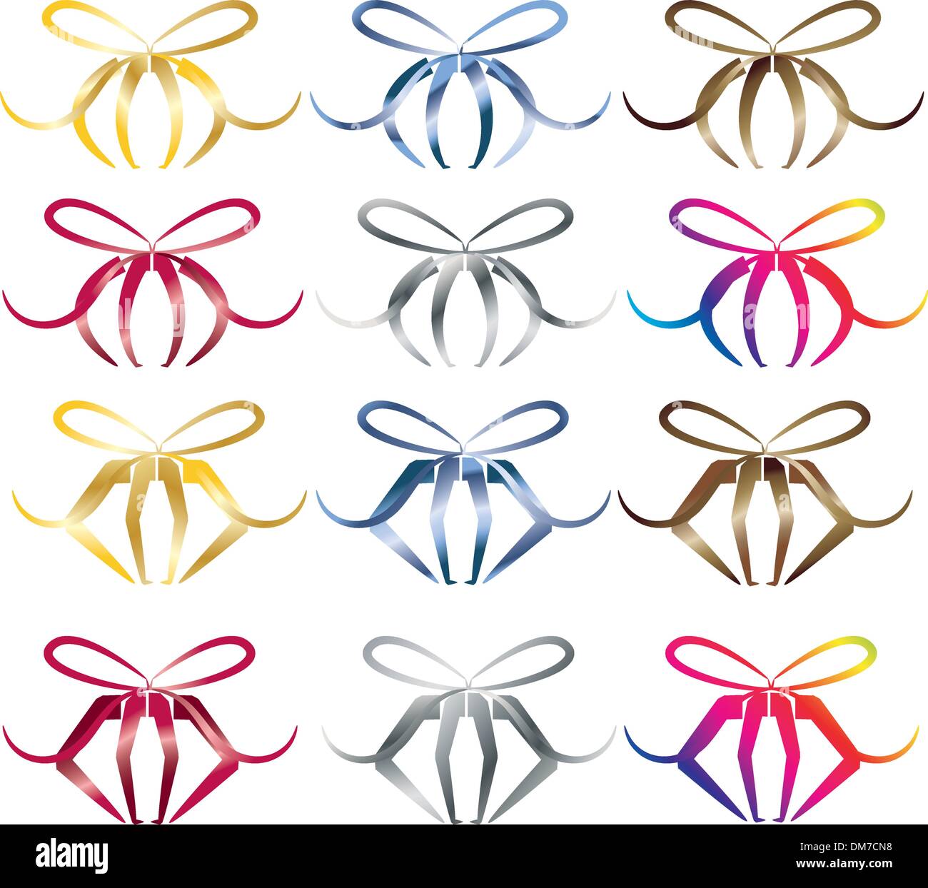 Gift Icons 1 Stock Vector Image & Art - Alamy