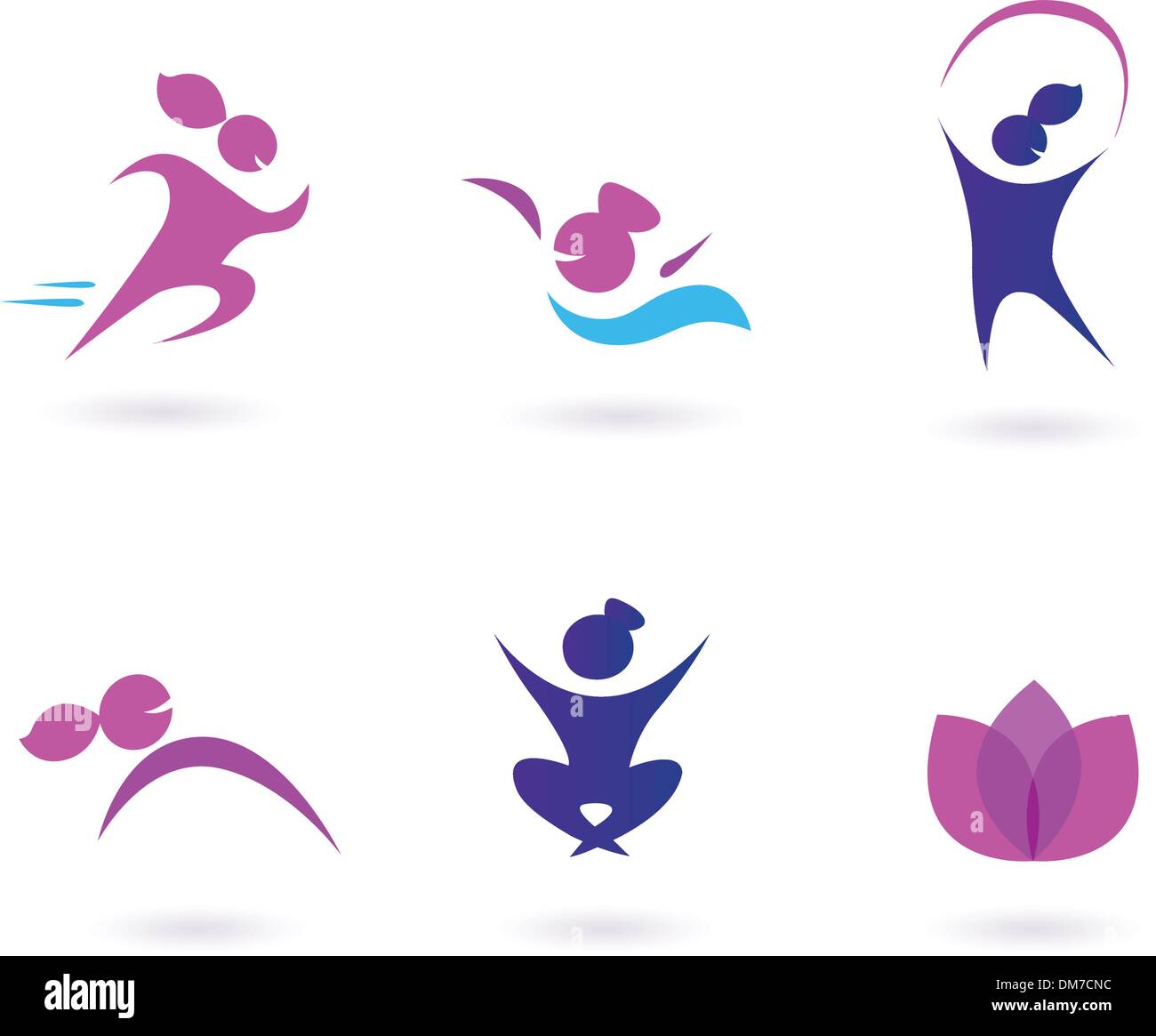 Human figure in motion Stock Vector Images - Alamy