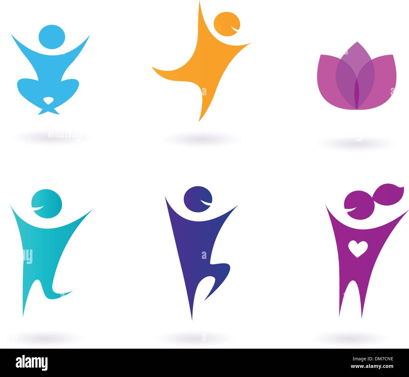 Human icons hi-res stock photography and images - Alamy