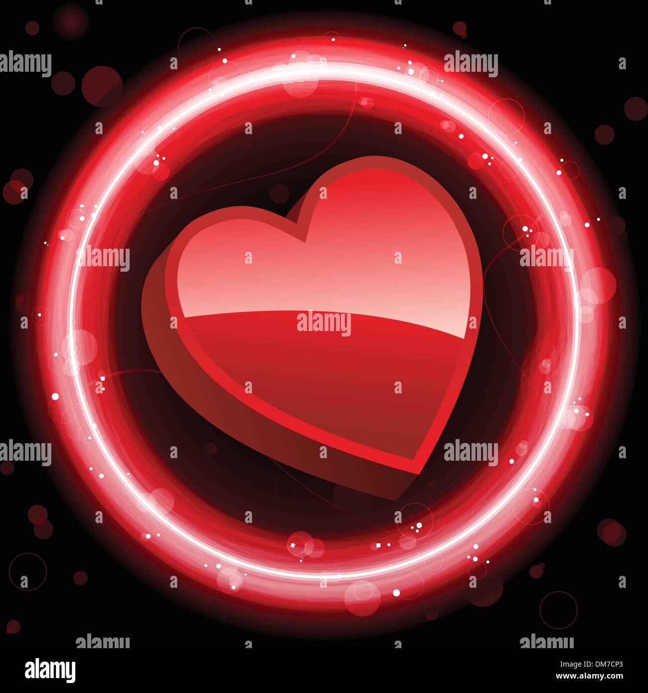 Heart border hi-res stock photography and images - Alamy