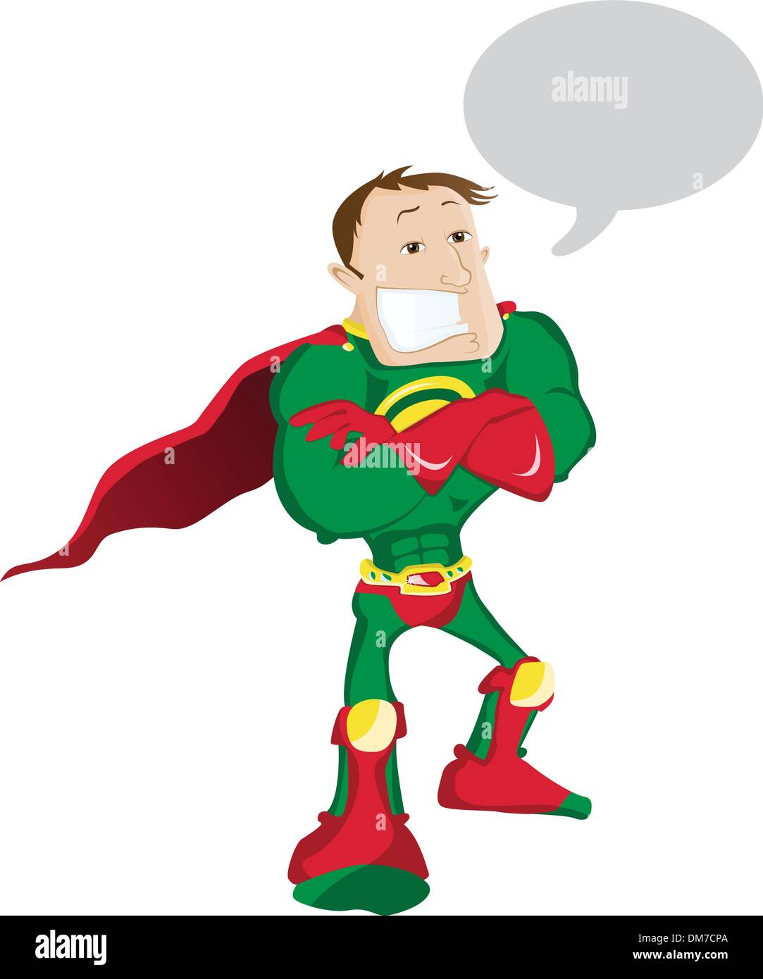 Superman vector vectors hi-res stock photography and images - Alamy