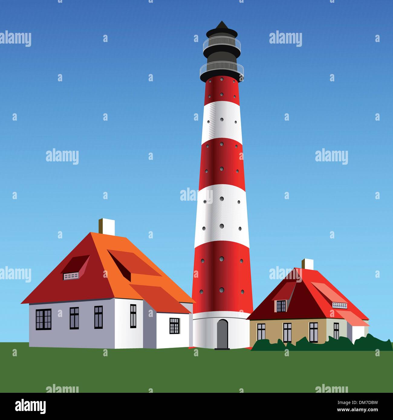 Maritime watchtower Stock Vector Images - Alamy