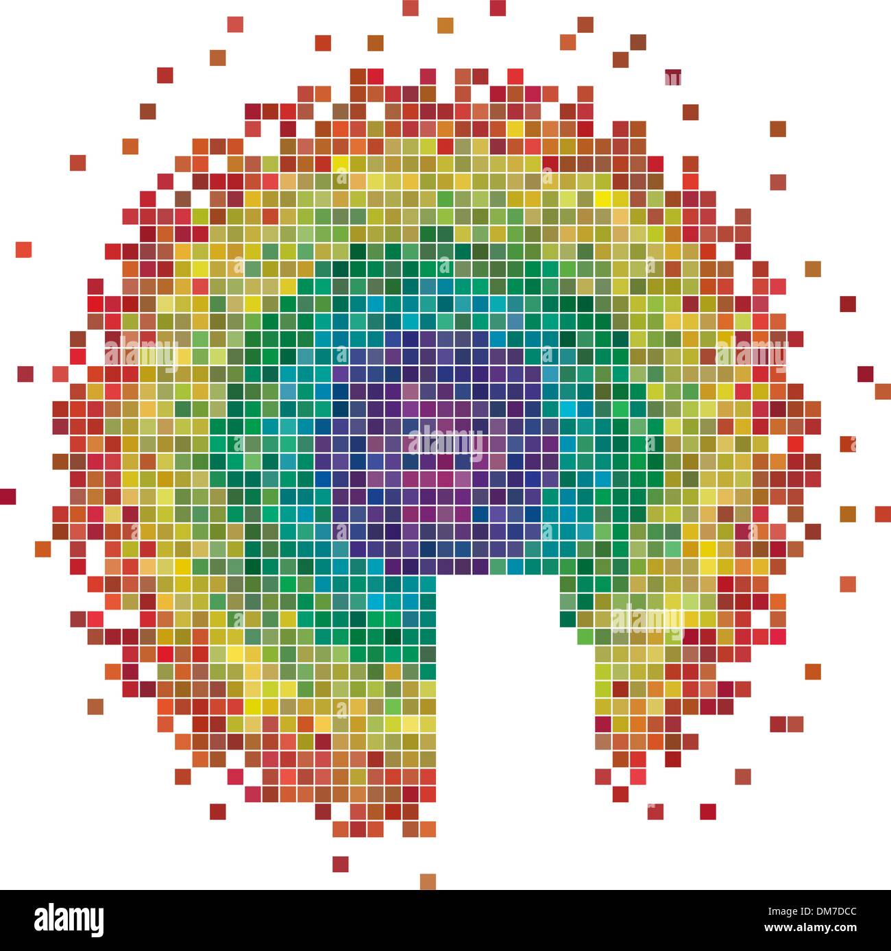 Mosaic circle hi-res stock photography and images - Alamy