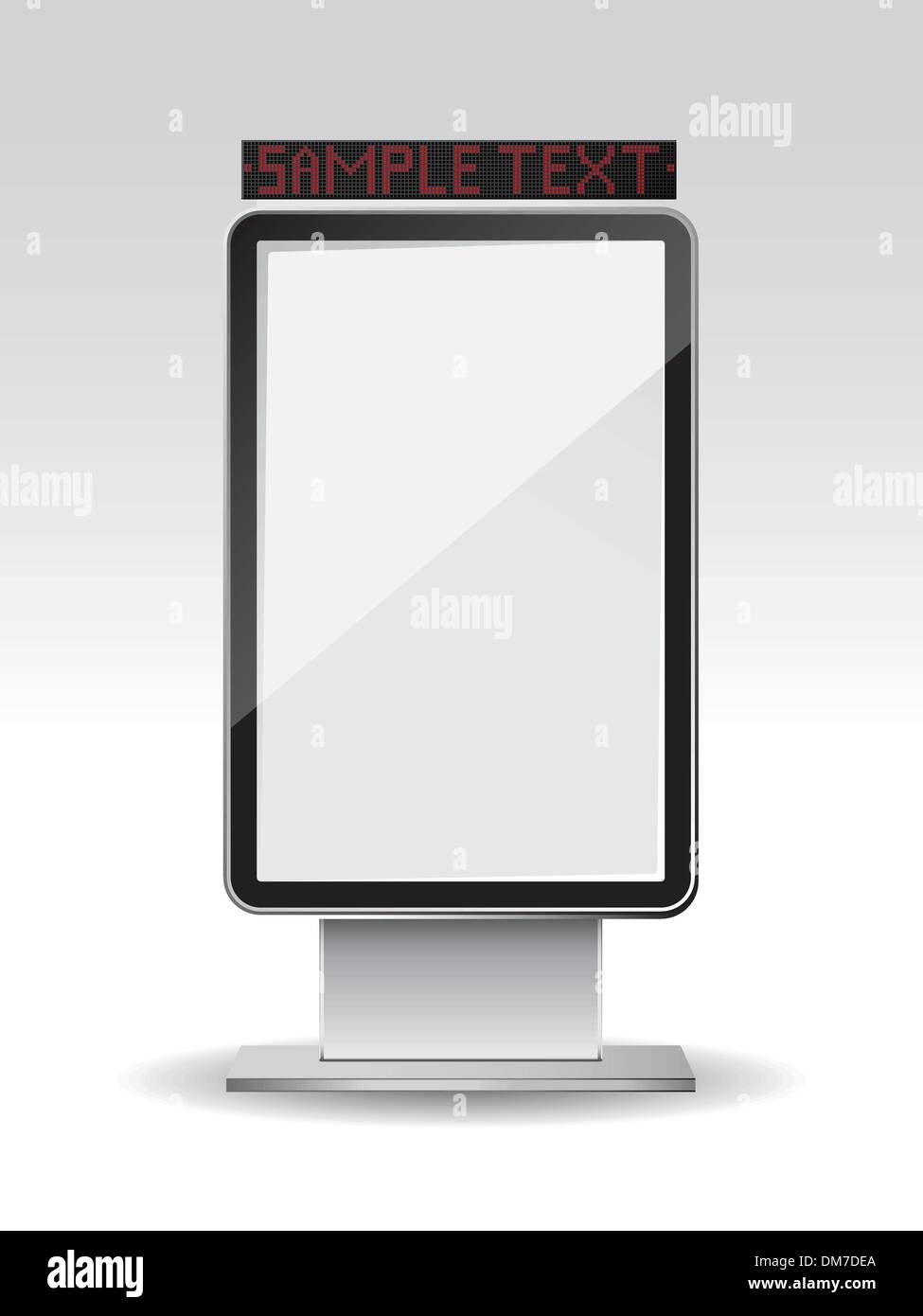 Outdoor billboard design Stock Vector Images - Alamy